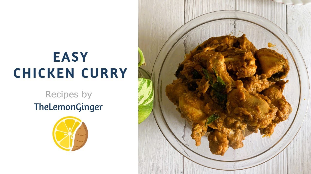 Easy Chicken Curry | Chicken Curry for Beginners | Easy Christmas ...