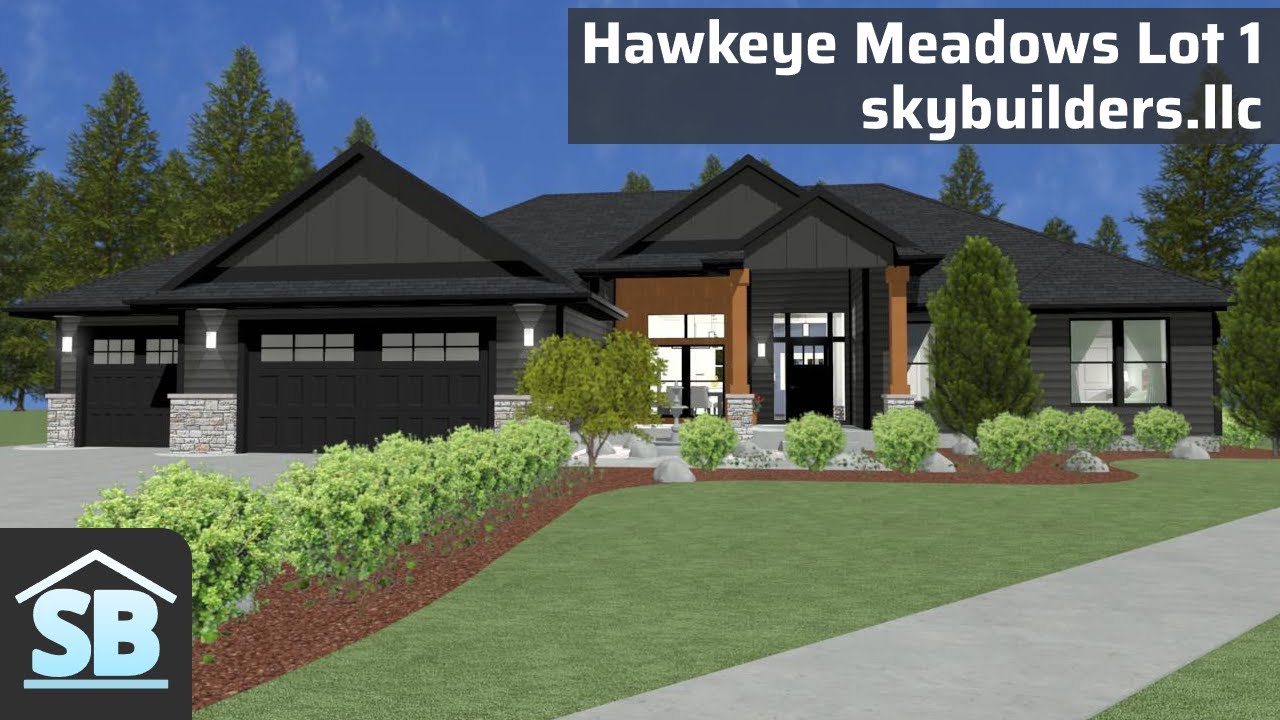 Hawkeye Meadows Lot 1 - Full Plan Walkthrough - YouTube