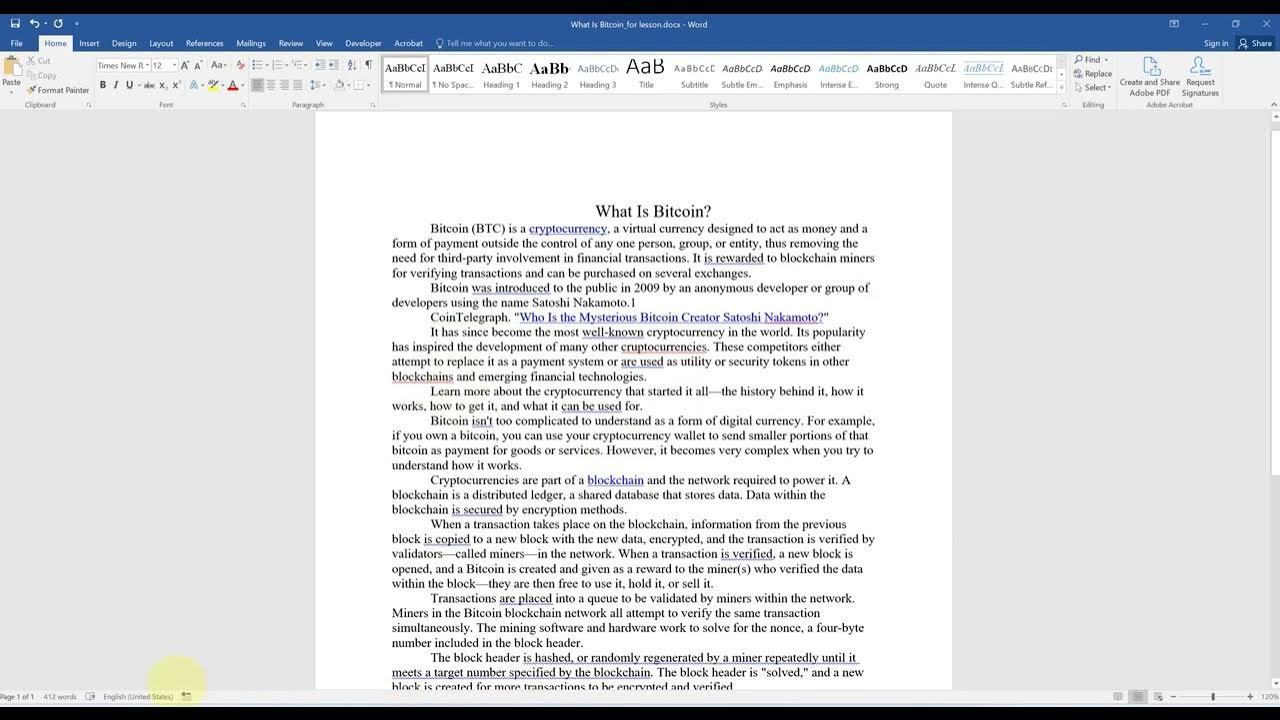 How to use Automatic spelling check in Microsoft Word - YouTube