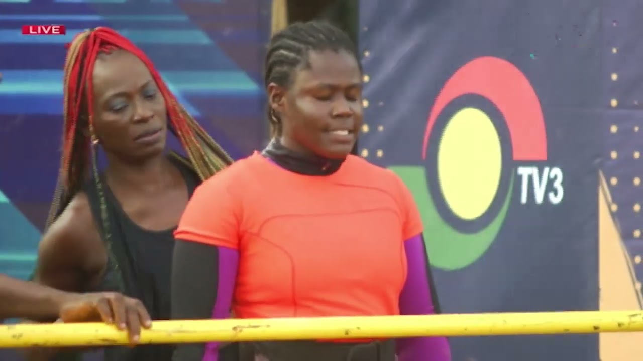 Ghana's Strongest Woman Final: Third Challenge - Weightlifting - YouTube