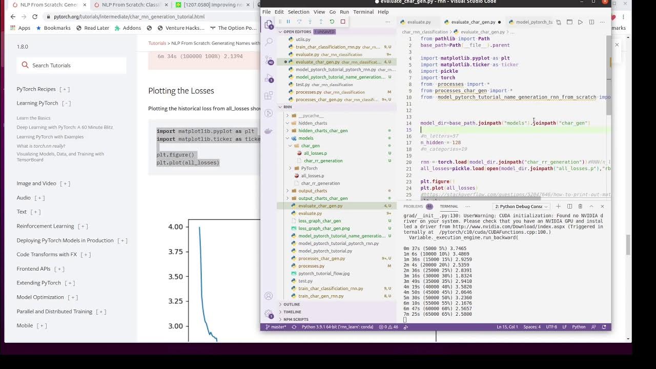 RNN Char Generation Pytorch Tutorial 3 - YouTube