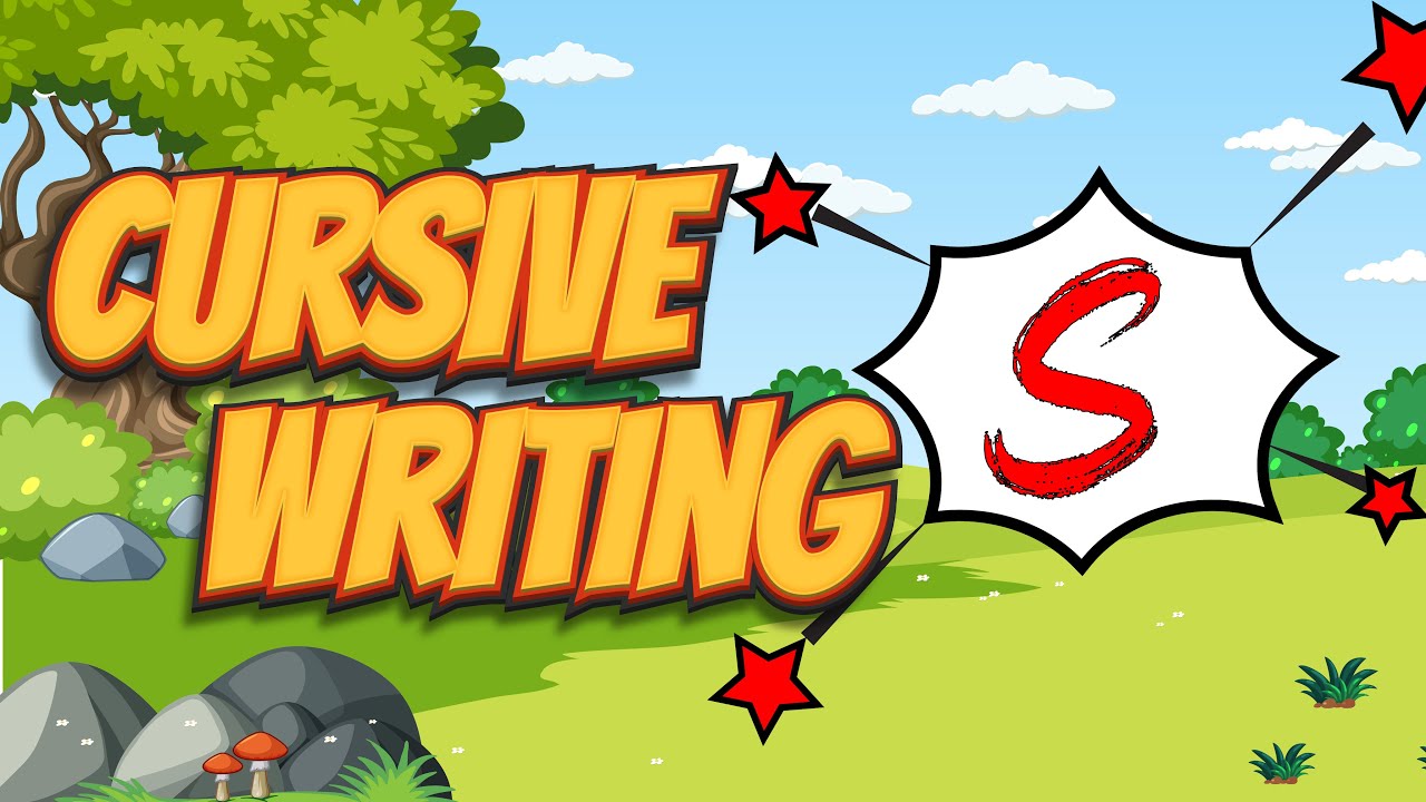 Cursive Writing: How to Write the Capital Letter 'S' | Cursive Writing ...