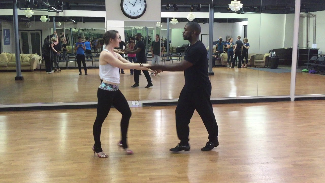 Intermediate/Advanced Salsa Turn Pattern on June 28, 2016 - YouTube