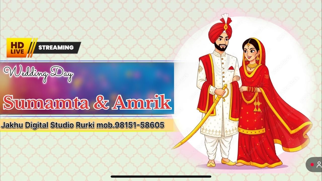 Wedding Ceremony !! Sumamta & Amrik !! Jakhu Digital Studio Rurki mob ...