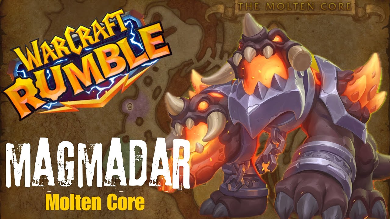 Warcraft Rumble Raid : Molten Core Magmadar ( Updated ) - YouTube