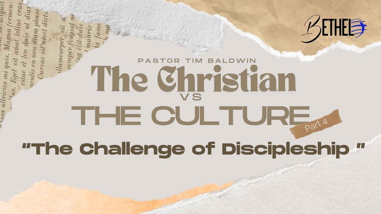 The Challenge of Discipleship | Bethel Deliverance Church Northeast ...