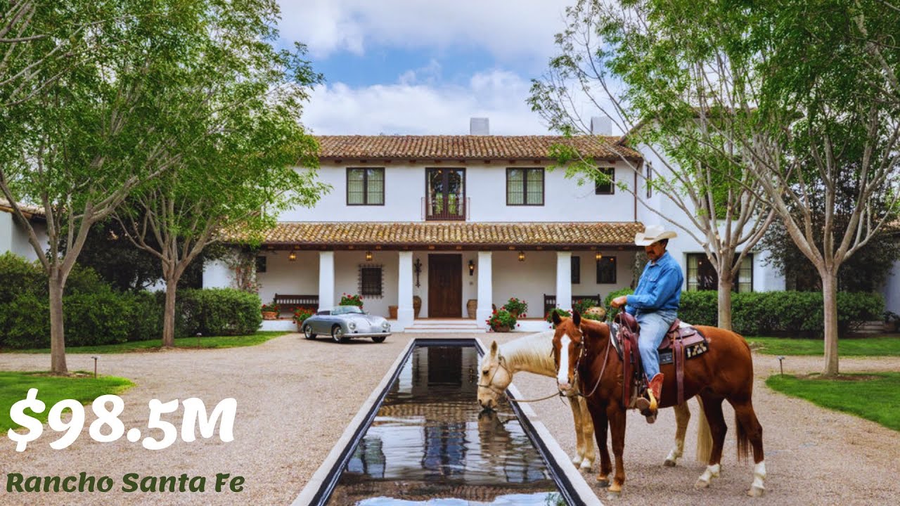 Discover $98.5M Remarkable Luxury Estate in Rancho Santa Fe - YouTube