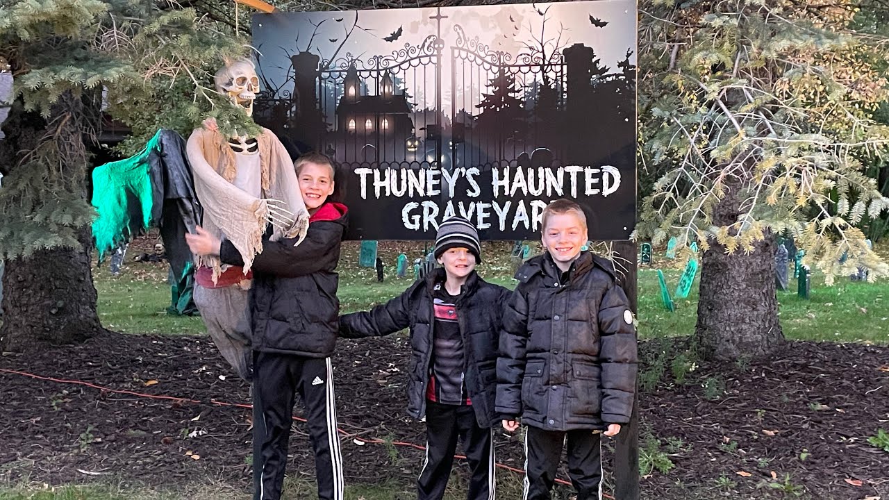 Thuney’s Haunted House Andover MN 2023 - YouTube
