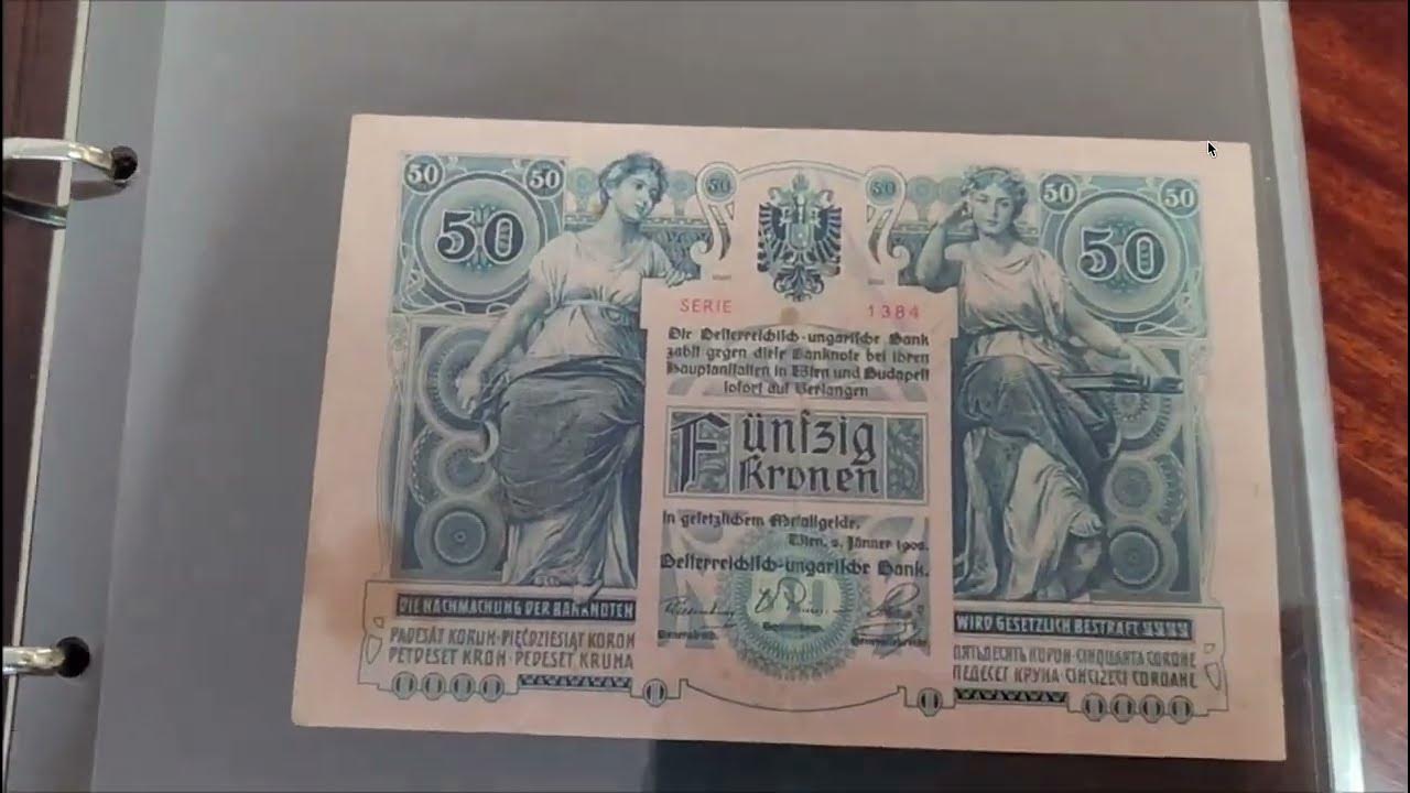 Альбом старих рідкісних банкнот - YouTube