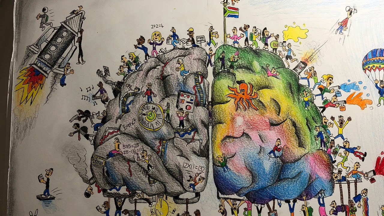 Right Brain Vs Left Brain Drawing