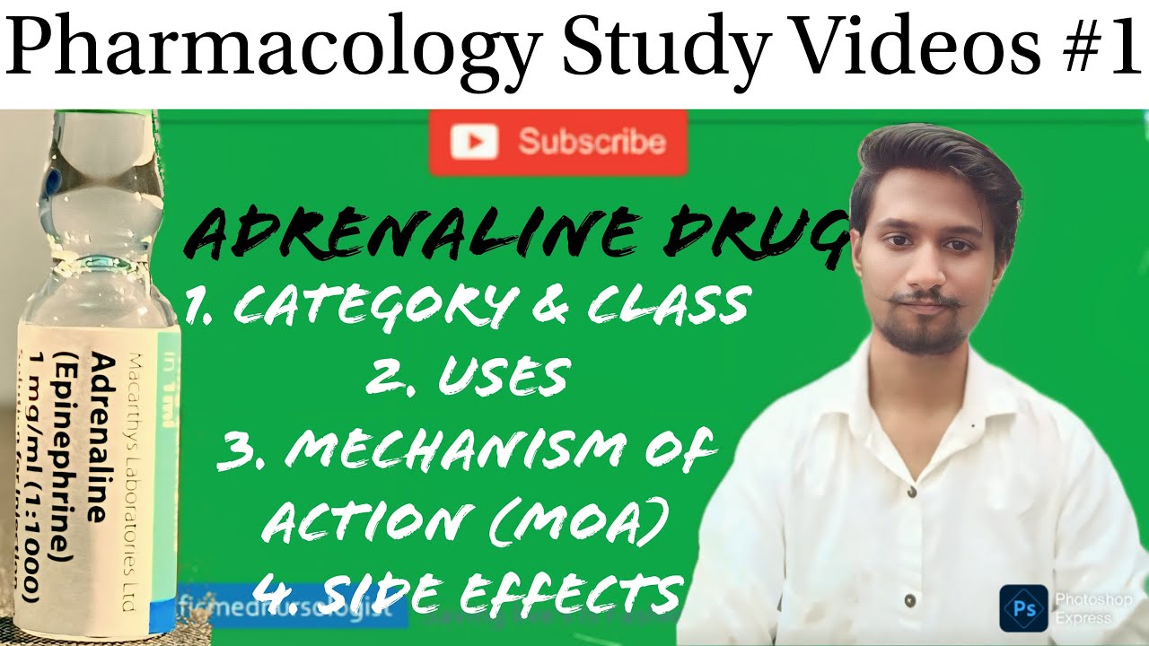 Adrenaline Injection Animation Full Discussion Pharmacology Study ...