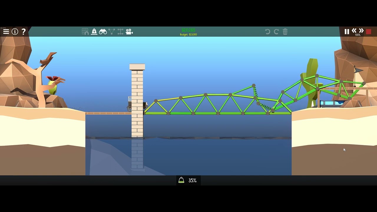 Poly Bridge 2 - Level 4-04 - YouTube