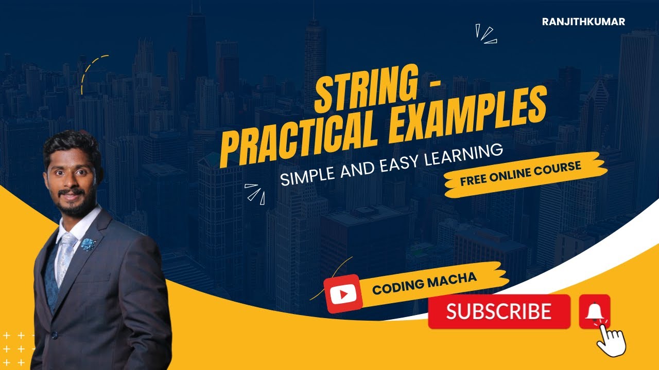 📚 **Java String Programs: Practical Examples for Beginners** 📚 - தமிழ் ...