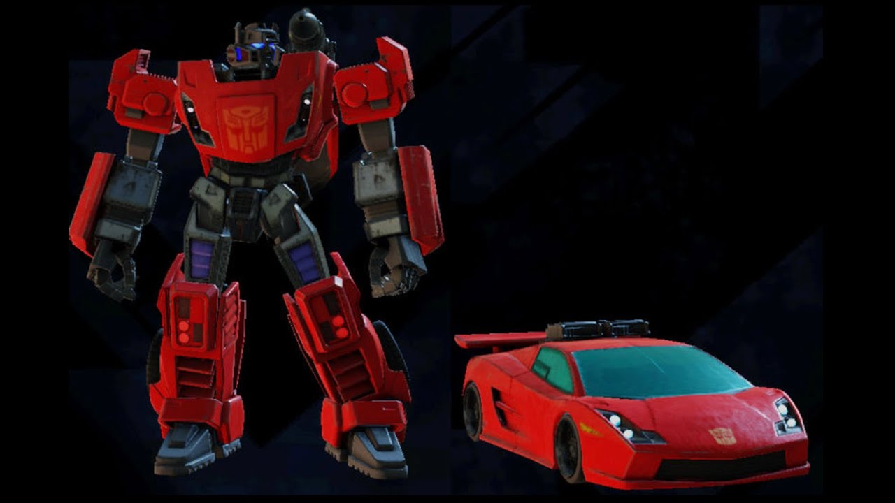SIDESWIPE | Transformers: Forged to Fight Special Attack - YouTube
