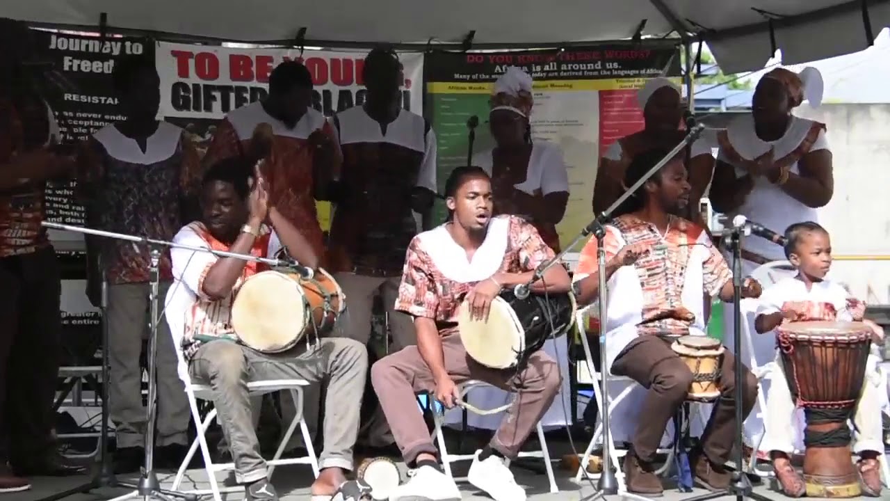 Egbe Omo Oni Isese Performs at 2018 Yoruba Village Drum Festival - YouTube