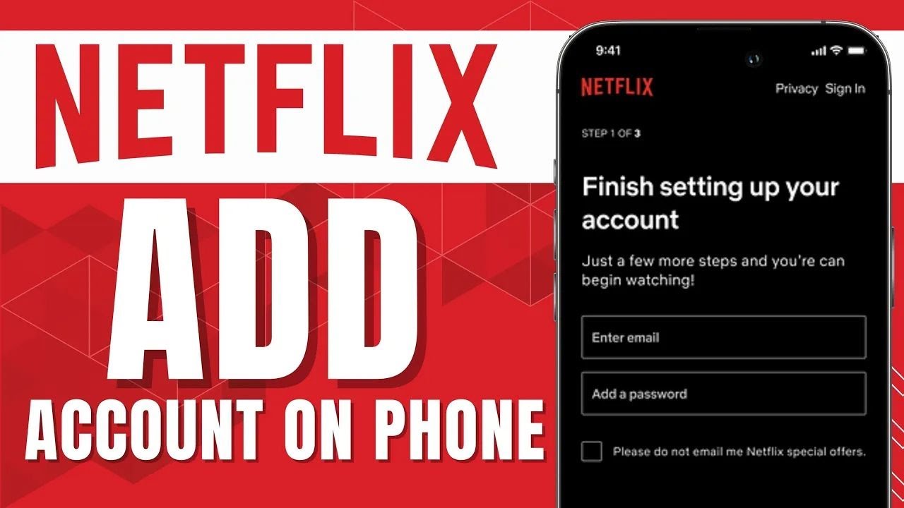 How to Add Netflix Account on Another Phone (New Way) - YouTube