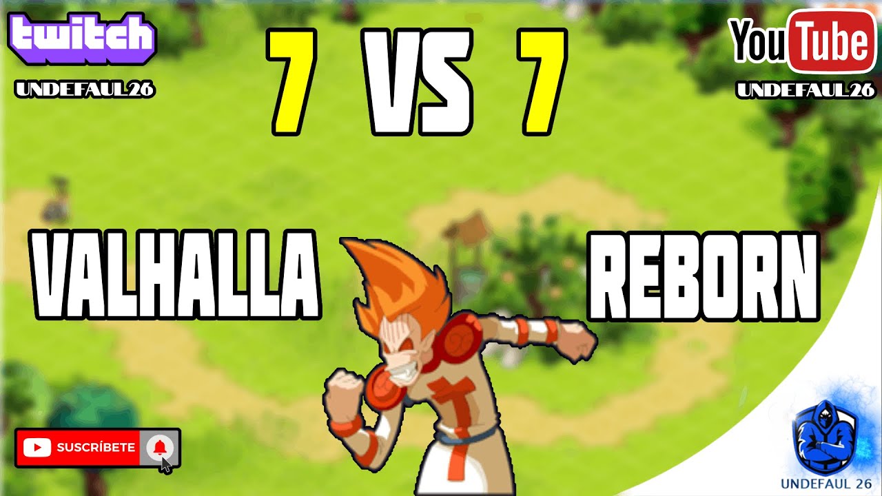 DOFUS RETRO - PVP 7 VS 7 (Valhalla Vs Reborn) #dofusretro - YouTube