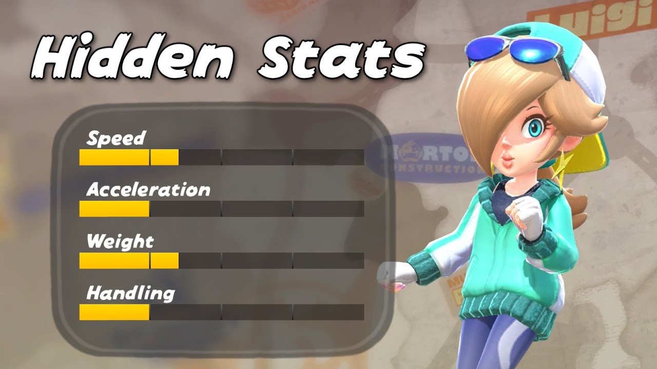 Mario Kart World - All Character Stats - YouTube