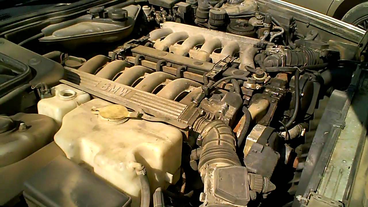 Bmw v12 first start up - YouTube