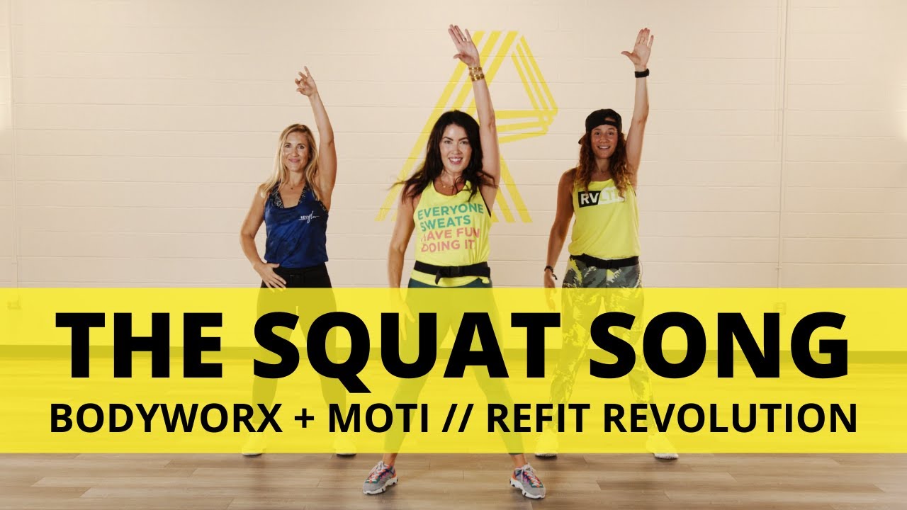 “The Squat Song” || BODYWORX + MOTi || Dance Fitness Choreography ...