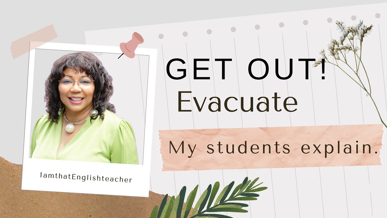 "Evacuation Explained: Mastering the Meaning and Usage!" - YouTube