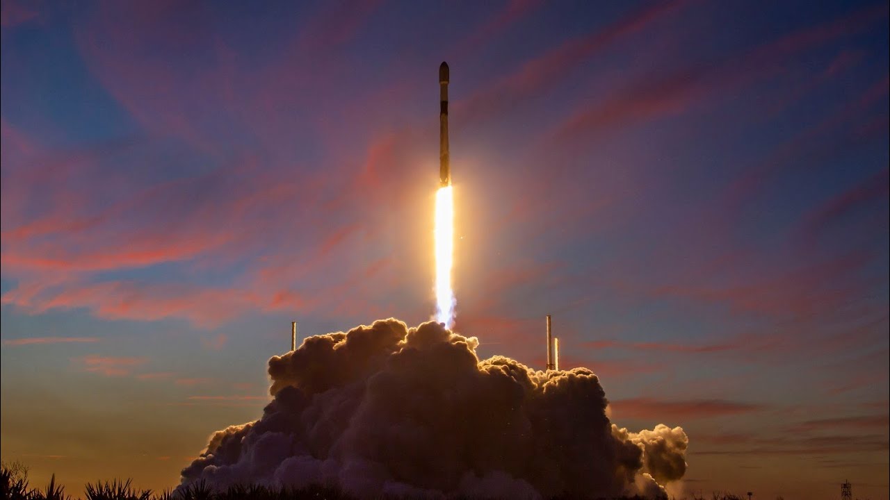 SpaceX Launched COSMO-SkyMed EOS For Italian Space Agency - YouTube