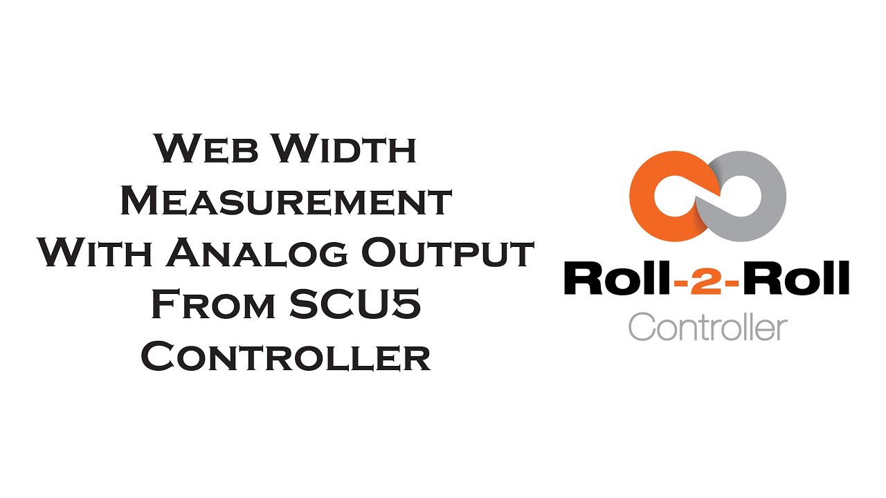 Web Width Measurement from a Single Sensor with Analog Output - YouTube