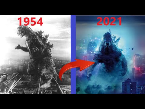 EVOLUTION of GODZILLA IN STOP MOTION! - YouTube
