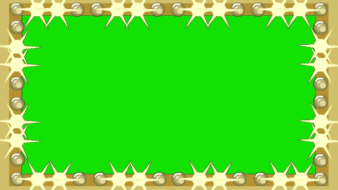 PICTURE FRAME GREEN SCREEN EFFECT 422 - YouTube