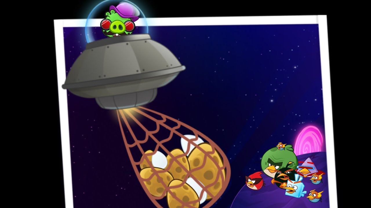 Angry birds space reloaded, MIRROR MODE + the return of hektor porko ...