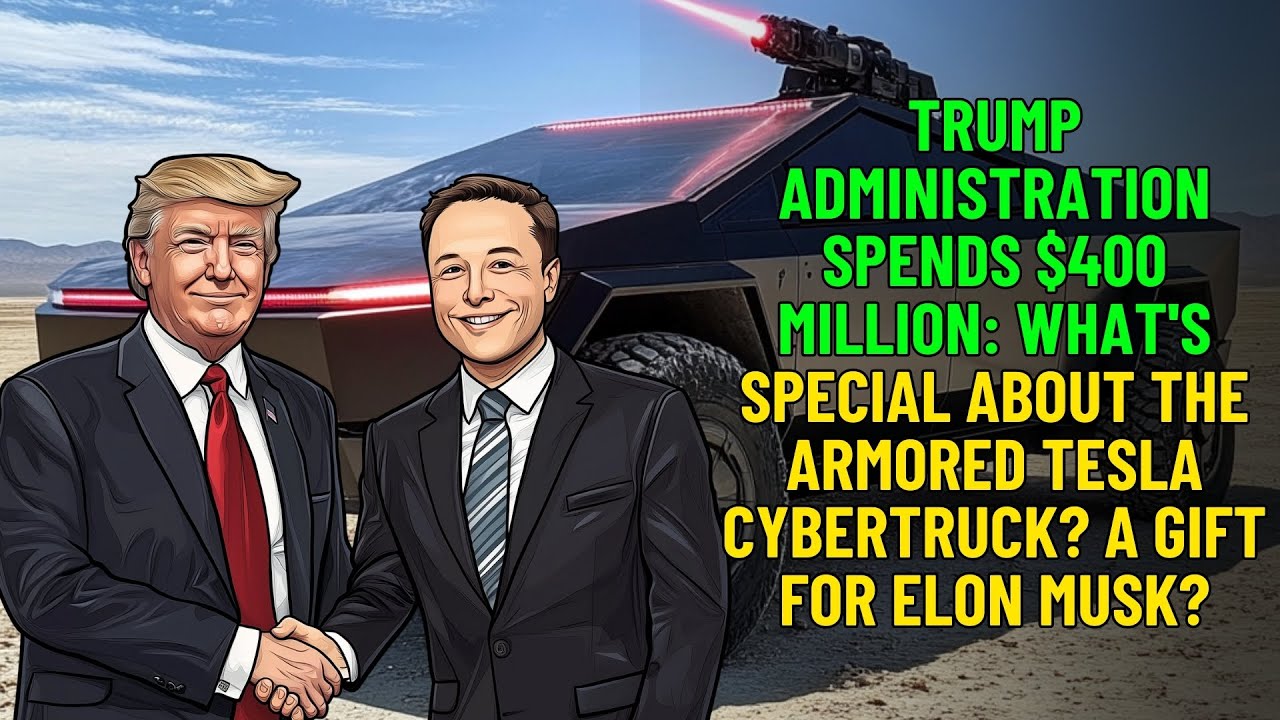 What's Happening with the $400 Million Armored Tesla Cybertruck? - YouTube