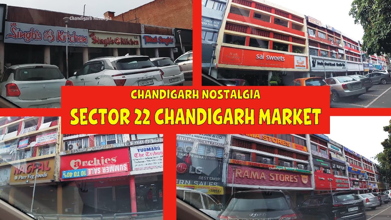 Sector 22 Chandigarh Market Tehal Singh | Chandigarh Nostalgia - YouTube
