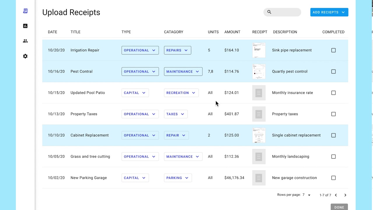 Upload receipts desktop - YouTube