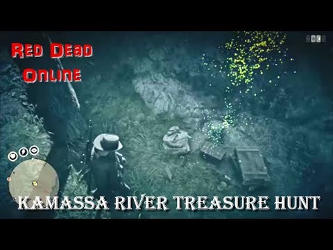 Red Dead Online: Kamassa River Treasure Hunt - YouTube