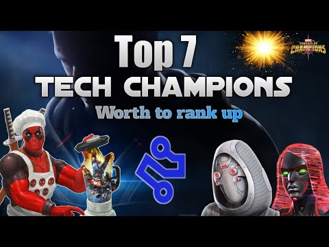 Top 7 Tech Champions (Worth to rank up)- Marvel Contest of Champions ...