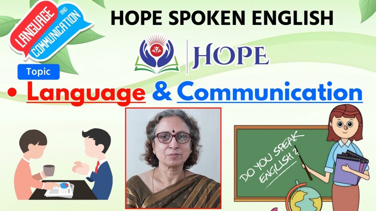 Language & Communication | HOPE SPOKEN ENGLISH - YouTube