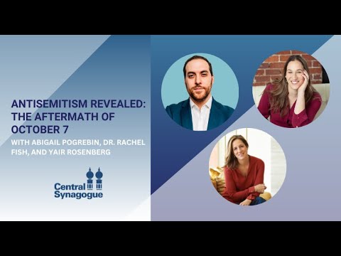 Antisemitism Revealed: The Aftermath of October 7 with Yair Rosenberg ...