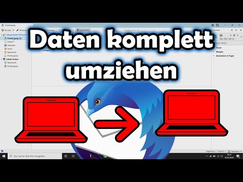 Mozilla Thunderbird - Profil auf neuen Rechner übertragen (E-Mails, Adressbuch, Passwörter)