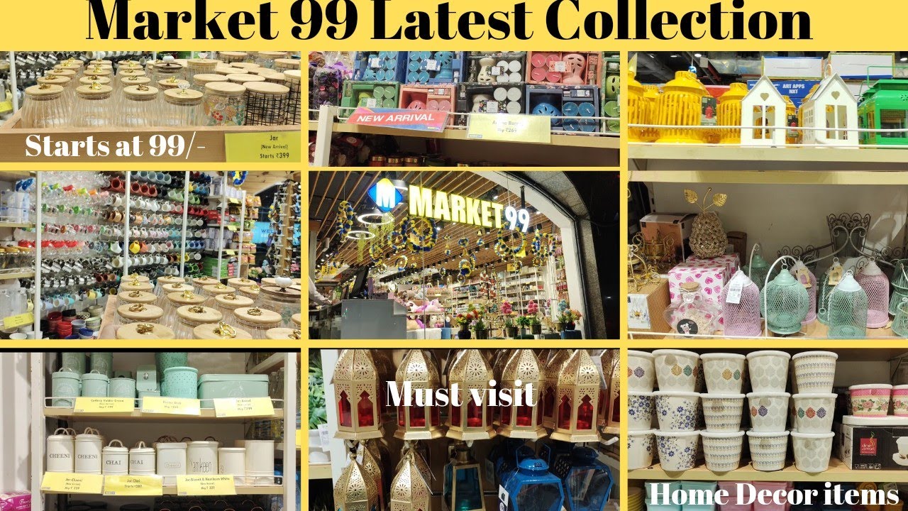 Market 99 Home Decor Latest Collection | Home Decor Haul | Home decor ...
