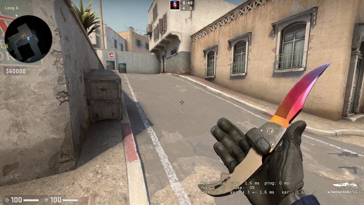 CSGO Falchion Knife (Fade) Animation - YouTube