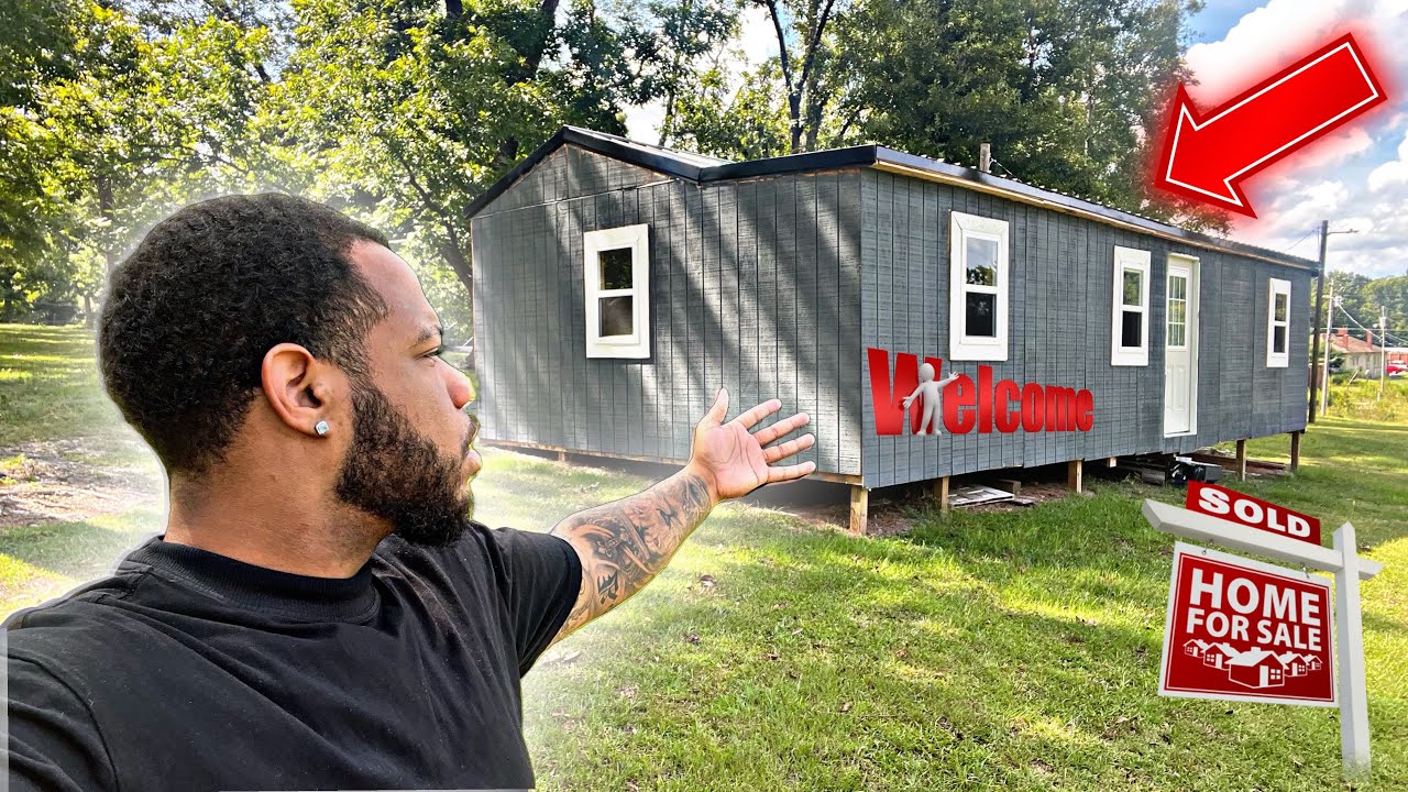 I TURNED MY 18x40 SHED INTO A TINY HOME!!! BEST IDEA EVER - YouTube