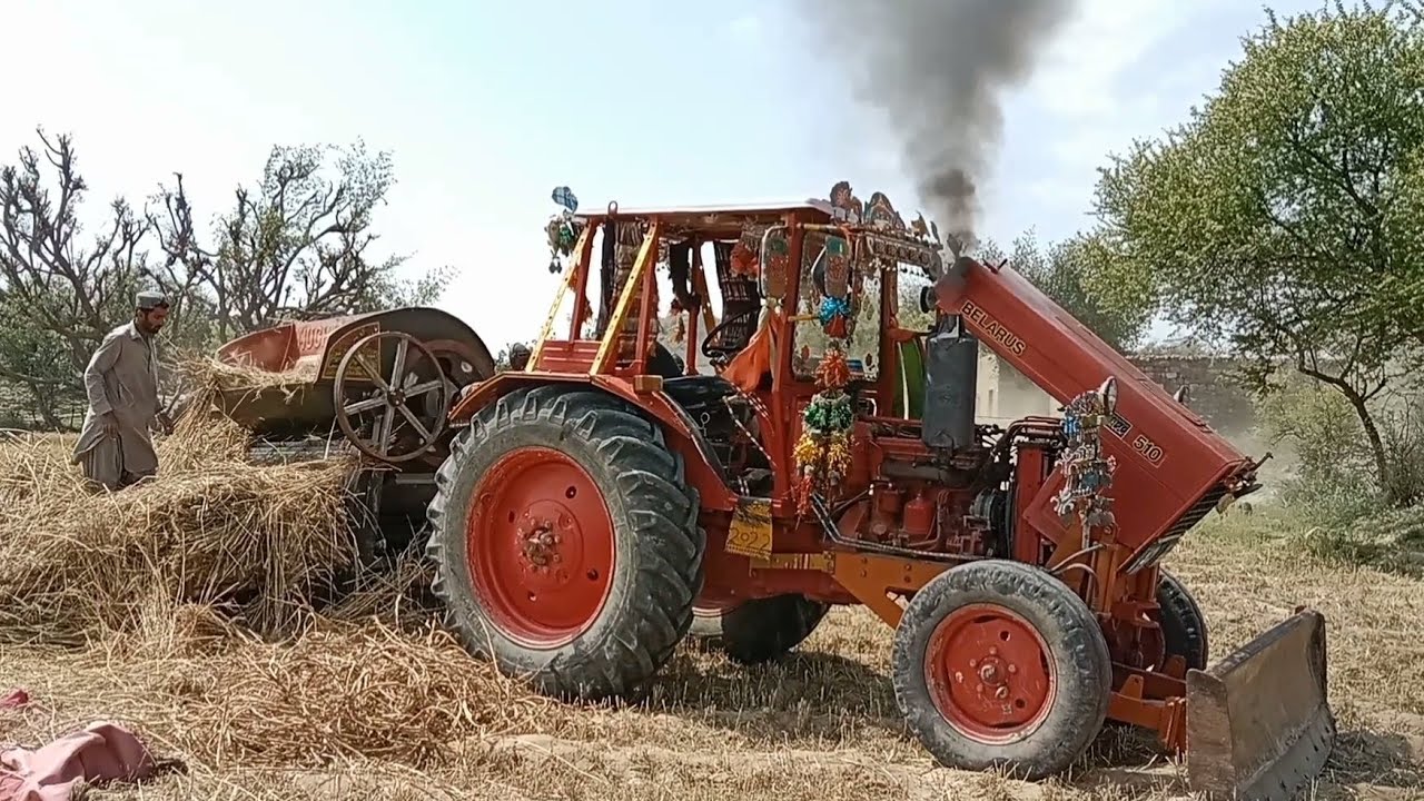 Tractor Belarus 510 | Tractor 510 Belarus | Rosiii Tractor || Power 510 ...