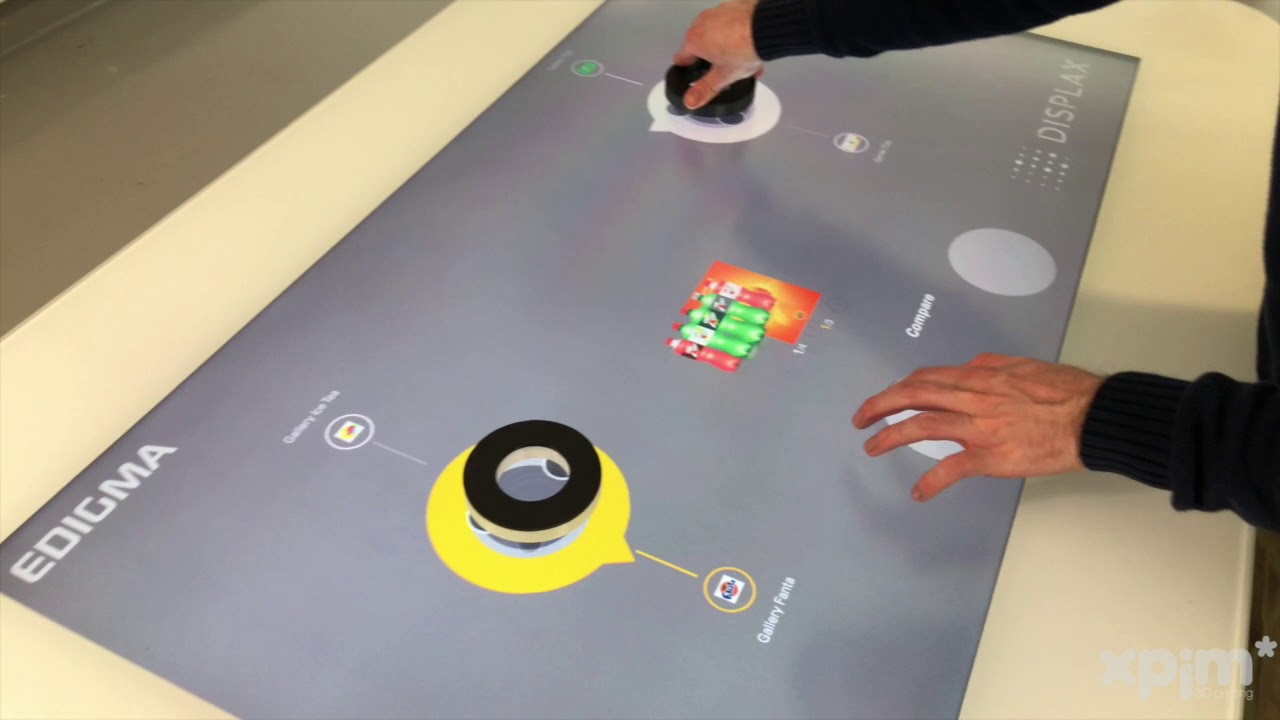 3D Printed Conductive Polymer Touch Screen Control Tags - YouTube
