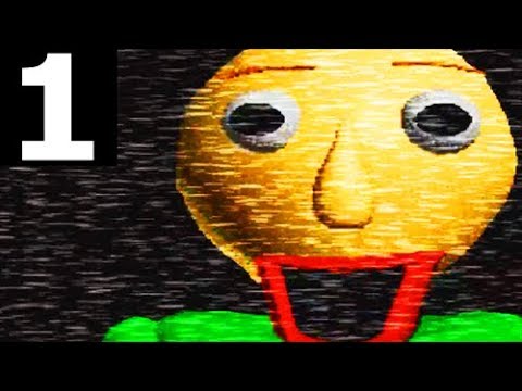 Five Nights at Baldi's - Night 1 - Walkthrough Gameplay Part 1 (Baldi's ...