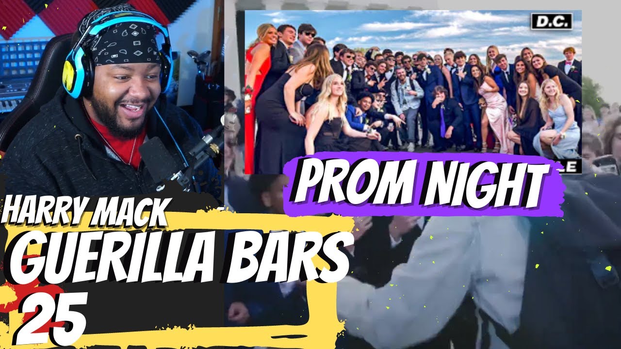 WE OUTSIDE!! Harry Mack Guerrilla Bars 25 | (RAPPER REACTS) - YouTube