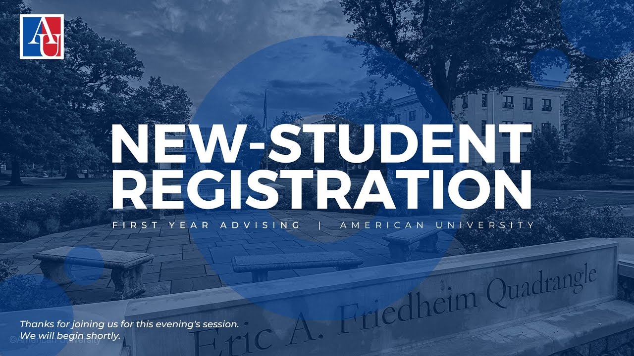 Summer 2024 New Student Registration Webinar - YouTube