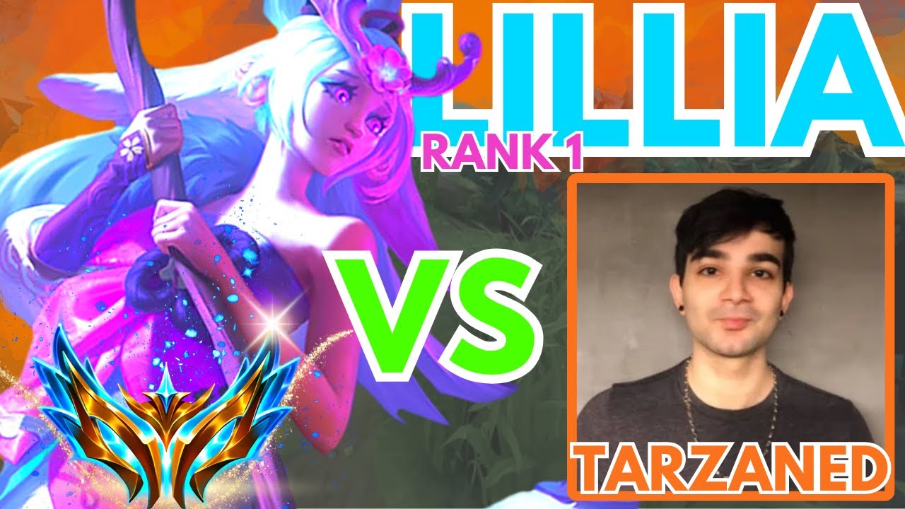 Rank 1 Lillia vs Rank 1 Tarzaned - Challenger Lillia Jungle Patch 13.24 ...