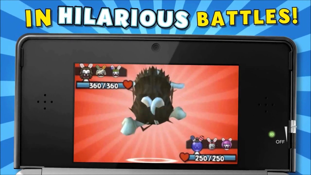 Rabbids Rumble - trailer [3DS] - YouTube