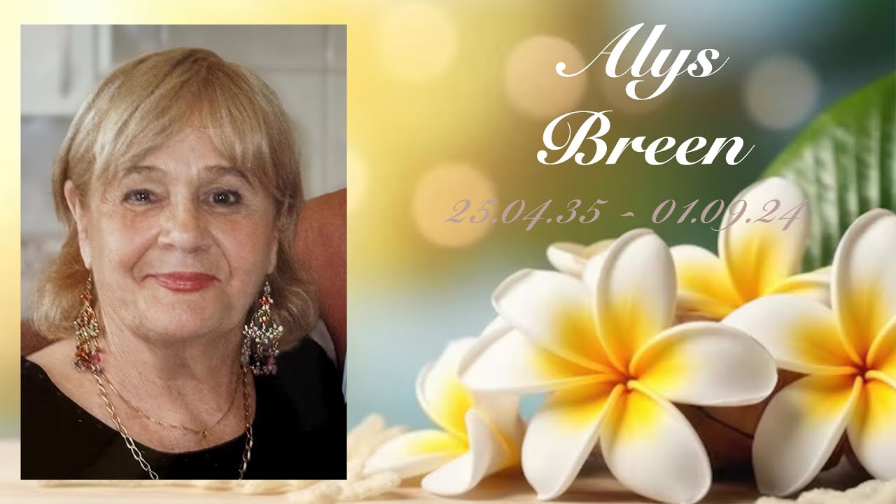 Alys Breen Funeral - Full Service - YouTube
