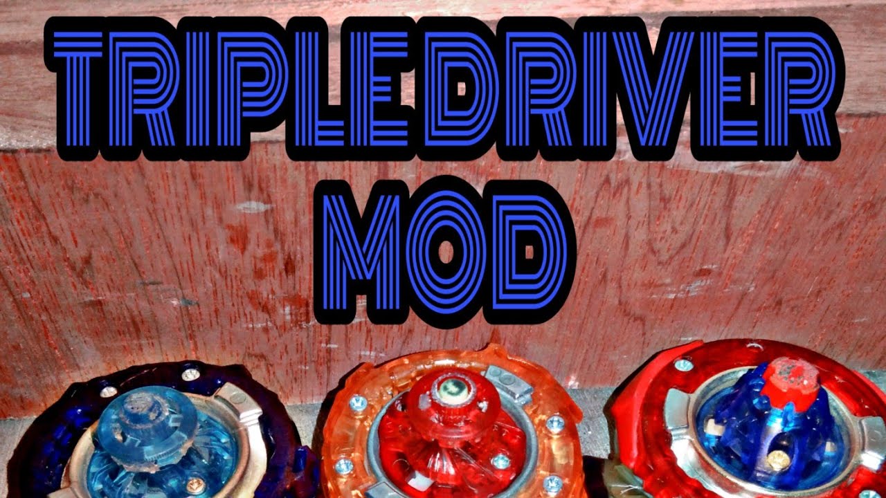 Triple driver mod.evolution.zone Xceed driver mod(flame brand)beyblade ...